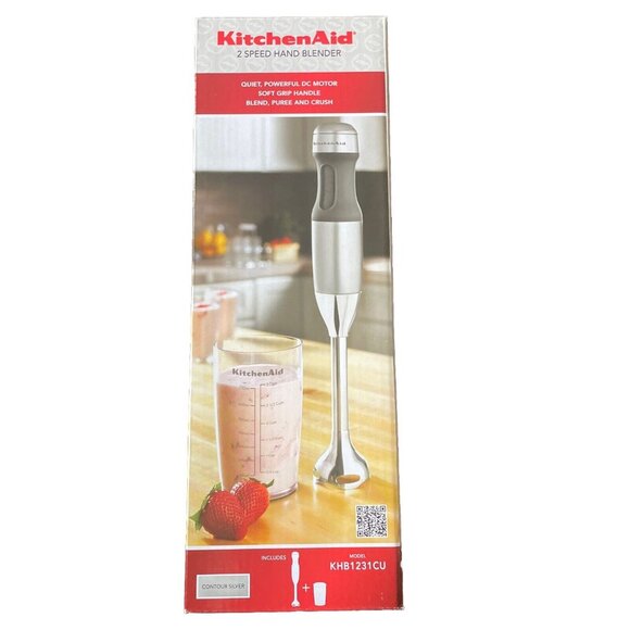 KitchenAid | Kitchen | Kitchen Aid 2 Speed Hand Blender Color Silver ...